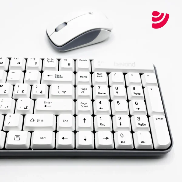 کیبورد و ماوس بی سیم بیاند مدل BMK-2261 RF - فروشگاه اینترنتی رهپویان انفورماتیک برتر