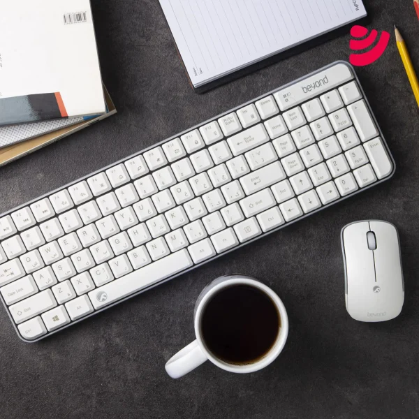 کیبورد و ماوس بی سیم بیاند مدل BMK-2261 RF - فروشگاه اینترنتی رهپویان انفورماتیک برتر