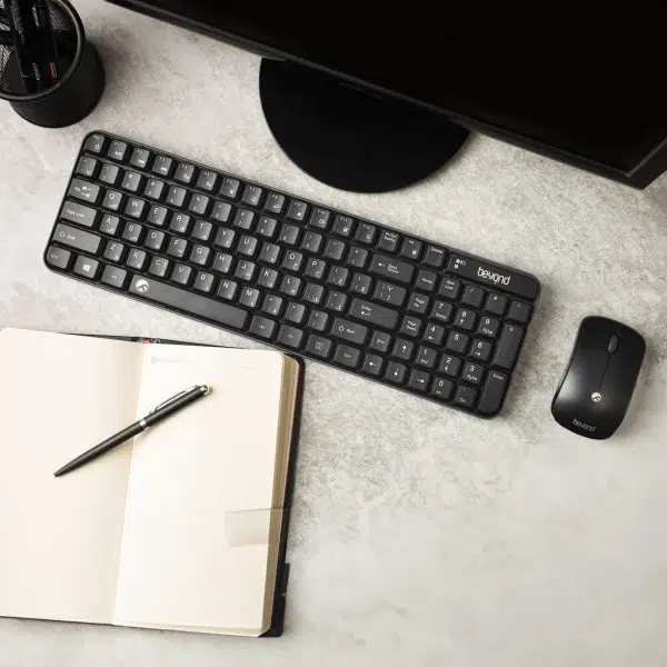 کیبورد و ماوس بی سیم بیاند مدل BMK-2261 RF - فروشگاه اینترنتی رهپویان انفورماتیک برتر