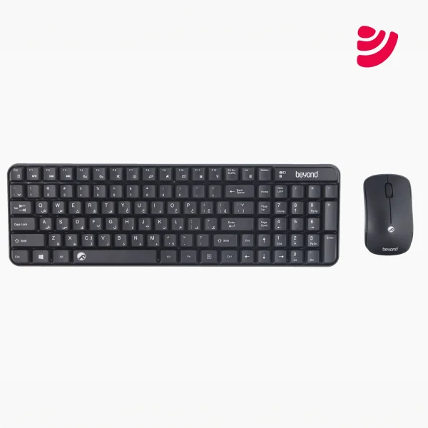 کیبورد و ماوس بی سیم بیاند مدل BMK-2261 RF - فروشگاه اینترنتی رهپویان انفورماتیک برتر