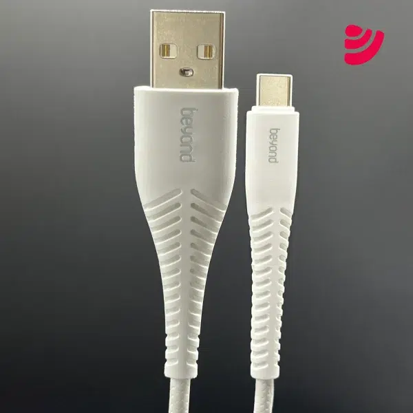 کابل شارژ چرمی تایپ سی بیاند مدل BUC-301 LT طول 1 متر - فروشگاه اینترنتی رهپویان انفورماتیک برتر