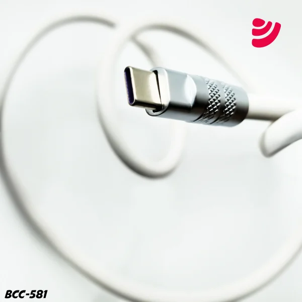 کابل شارژ دو سر تایپ سی بیاند مدل BCC-581 طول 1 متر - فروشگاه اینترنتی رهپویان انفورماتیک برتر